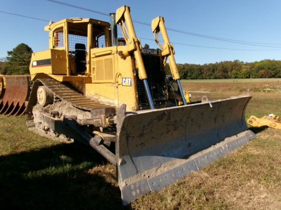 CAT D8N, DOZER, ROPS, 16' BLADE, 3319HRS SHOWING, SN:5TJ02550 | Online ...