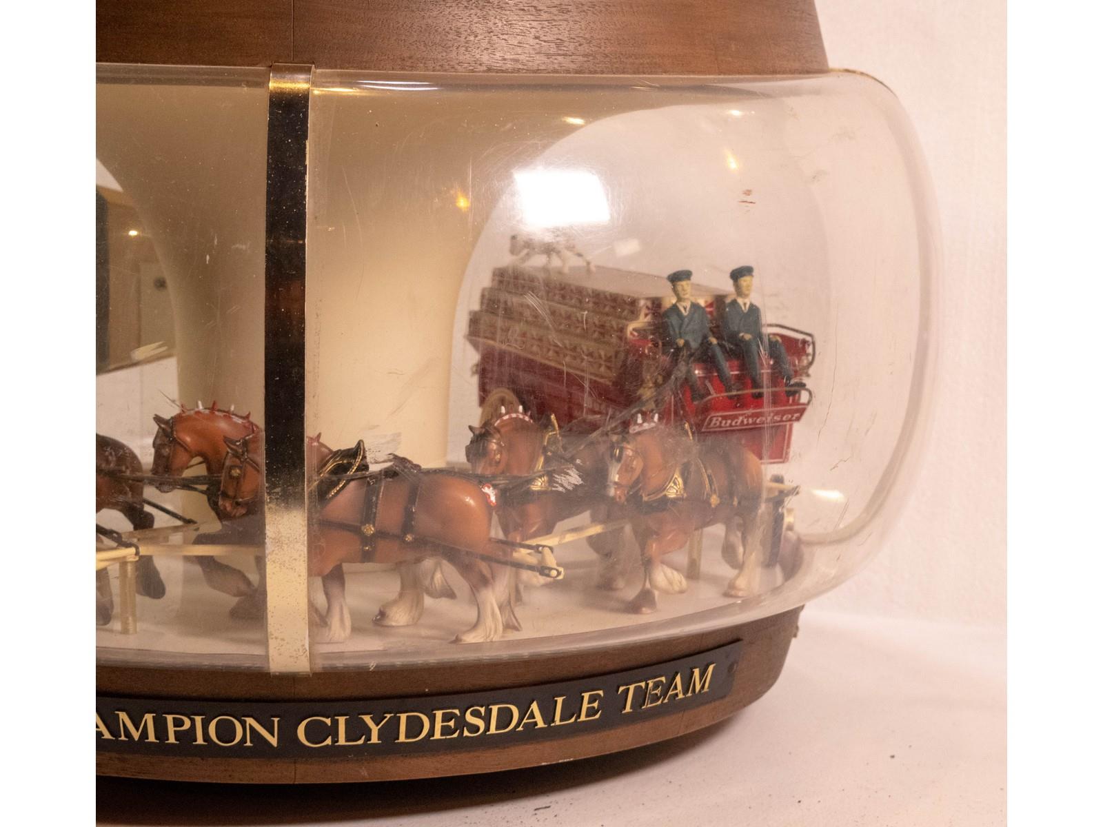 Budweiser Clydesdales Rotating Light Bar