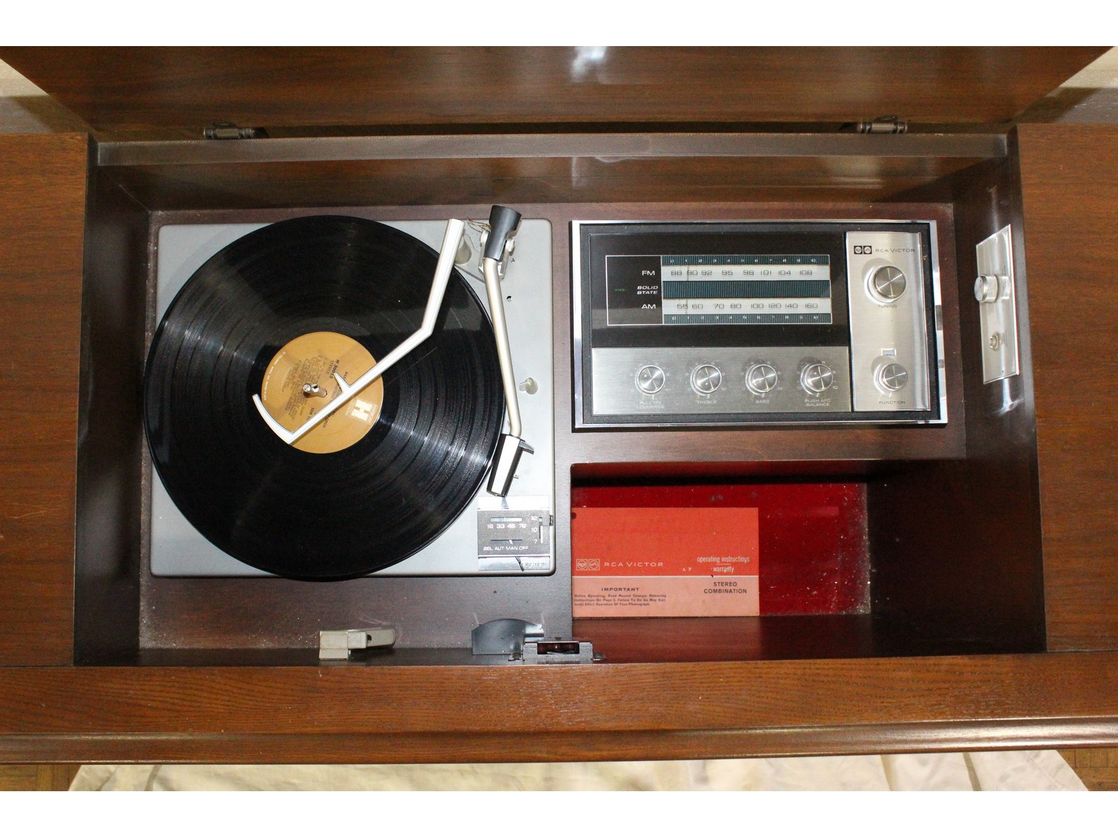Record Player Radio Combo