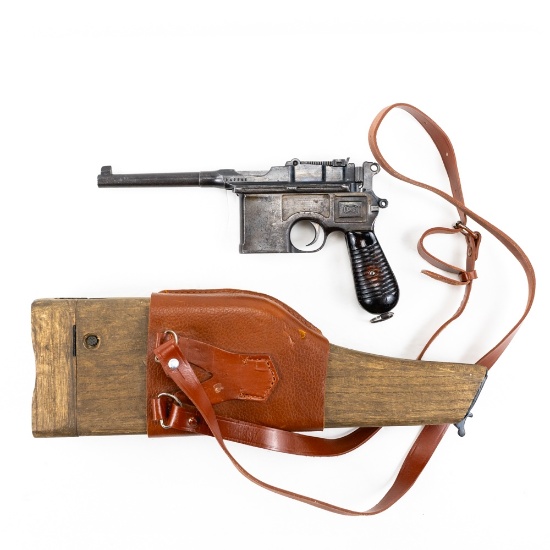 Mauser C96 Broomhandle 30Luger Pistol (C) 840325 | Online Auctions ...