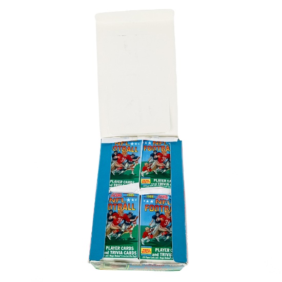 1989 Score NFL Wax Box w 36 unopened Packs | Art, Antiques ...