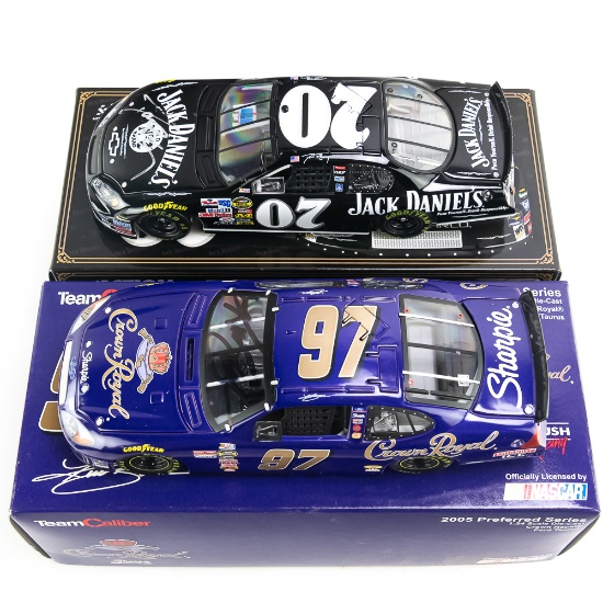 Kurt Busch & Dave Blaney Autographed 1/24 Diecast | Art, Antiques ...