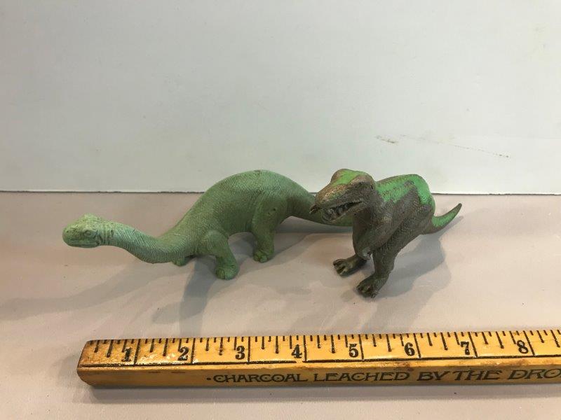 Vintage Marx Dinosaur Lot Tyrannosaurus And | Proxibid
