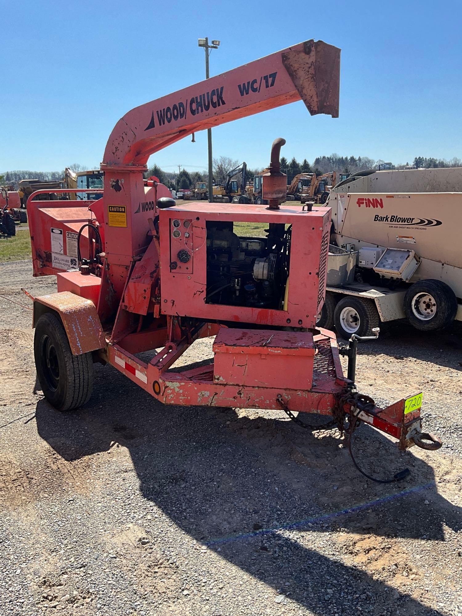 Wood Chuck Chipper Wc17 Manual 1999 WOODCHUCK WC 12 Wood Chipper