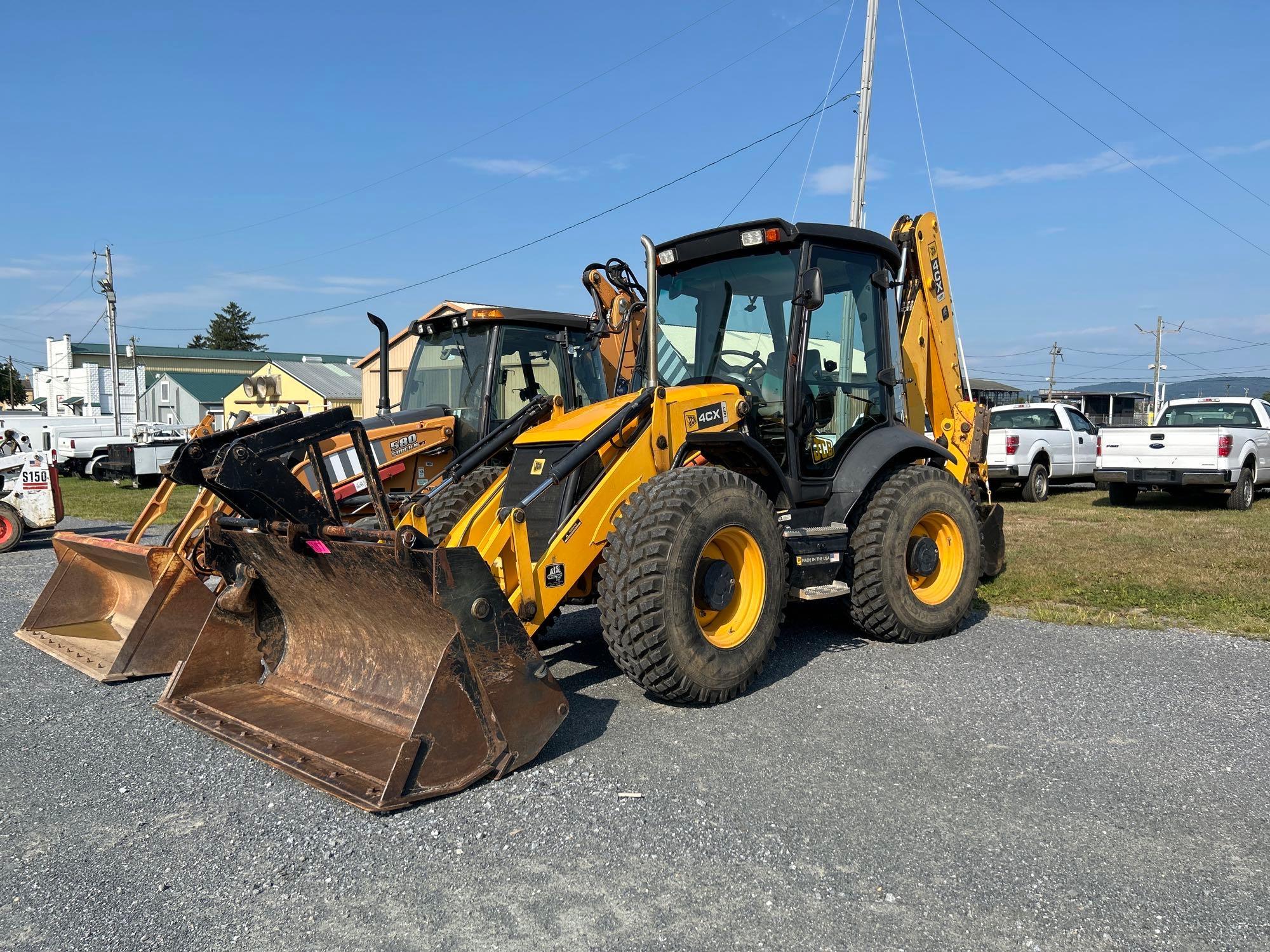 JCB 4CX Backhoe, Cab, Heat, AC, 4x4, Extenda hoe, | Proxibid