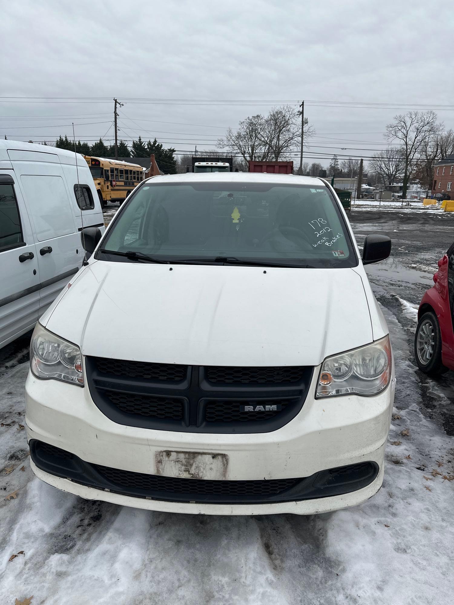 2012 Dodge Ram Van, *Weak Brakes*, 3.6L Motor, | Proxibid