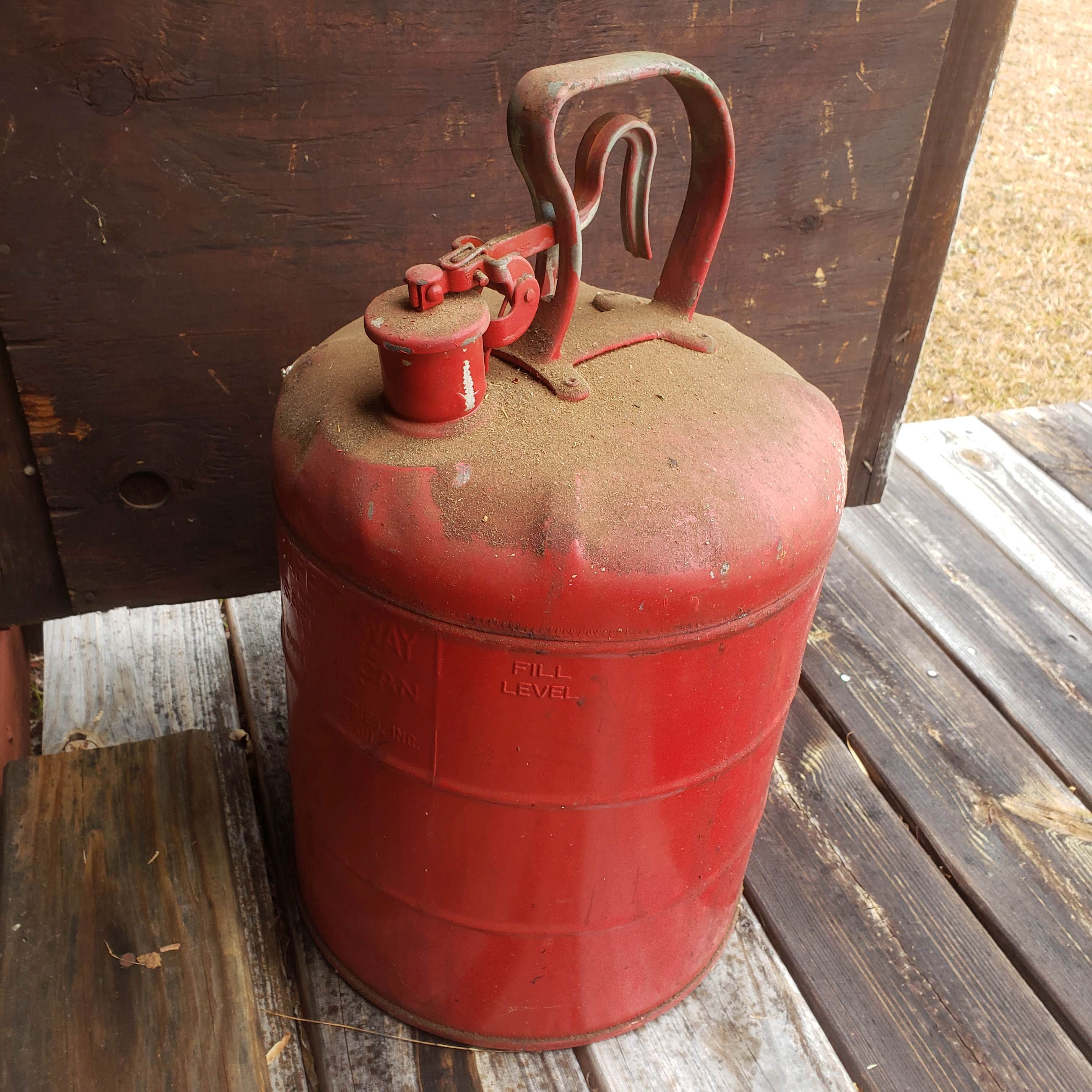 Vintage Metal Gas Can