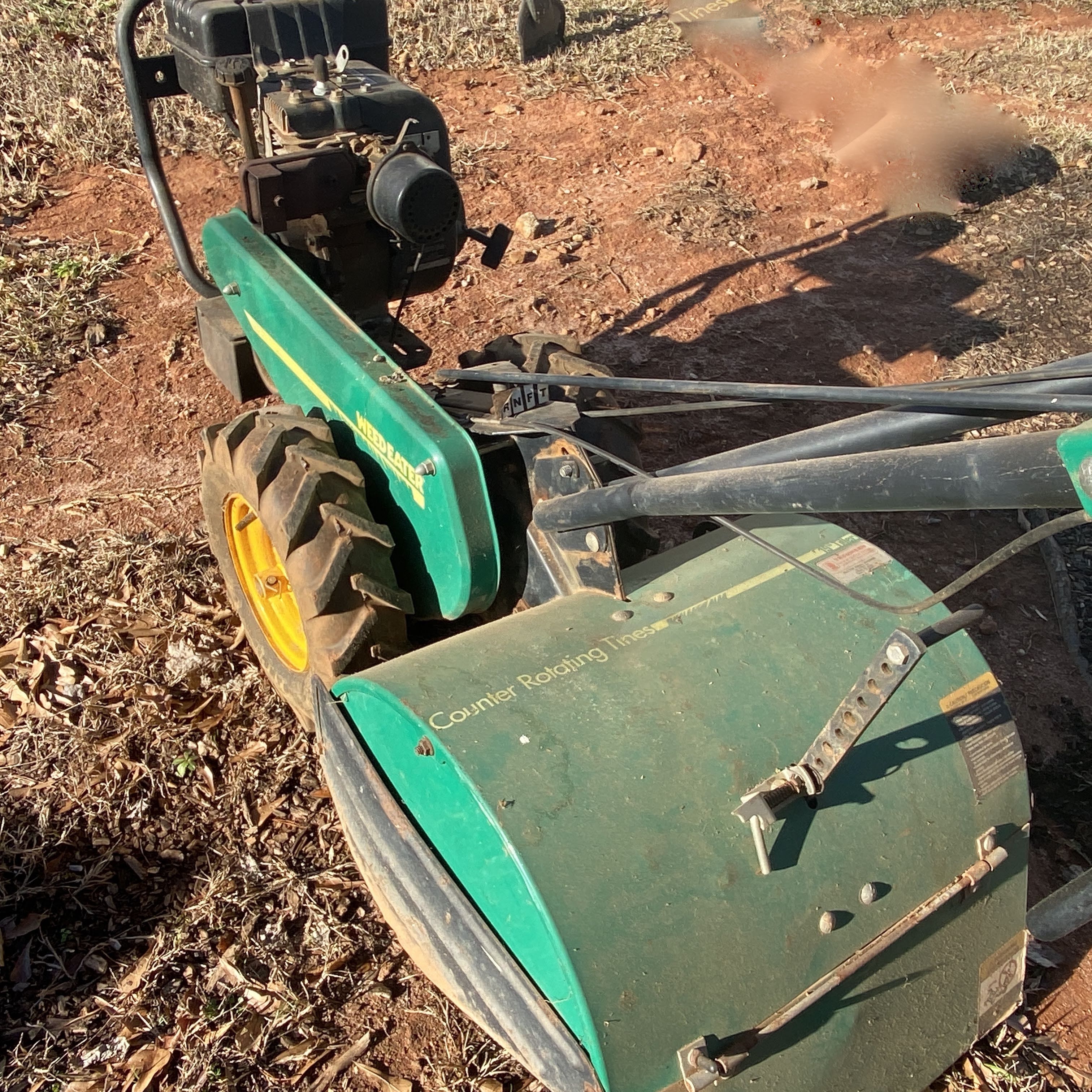 Weed Eater Rear Tine Tiller