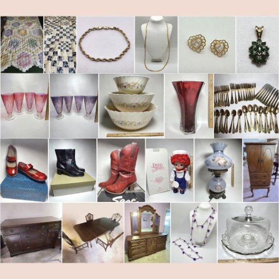 All Things Auctioneers Auction Catalog - Onsite Estate of Mary Lee ...