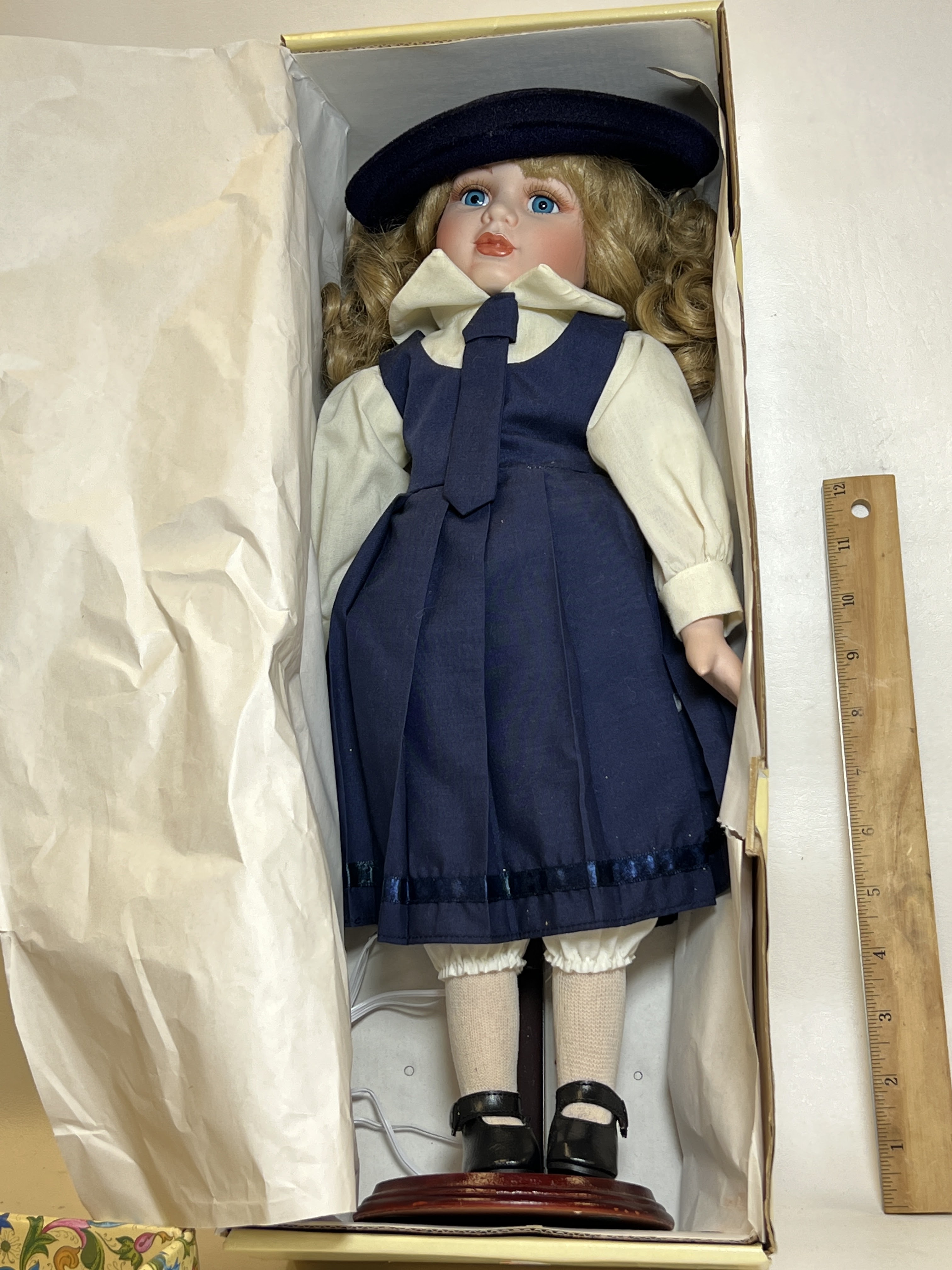 The Leonardo Collection "Anna" Porcelain Doll in | Proxibid