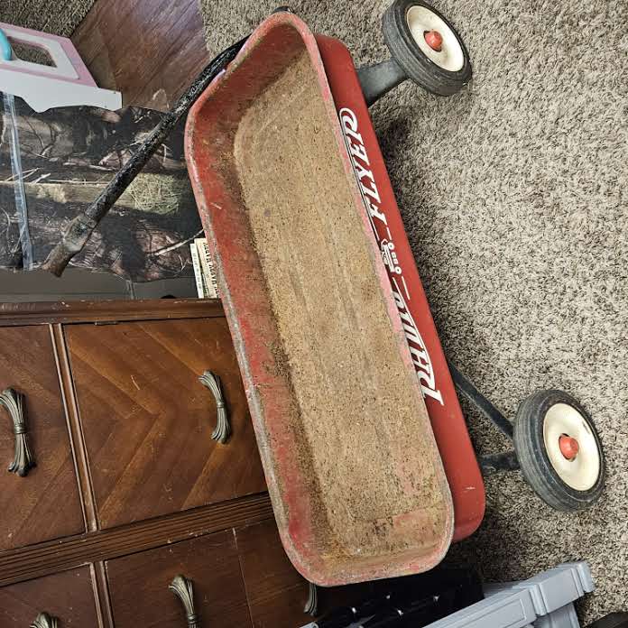 Radio Flyer Metal Wagon Proxibid