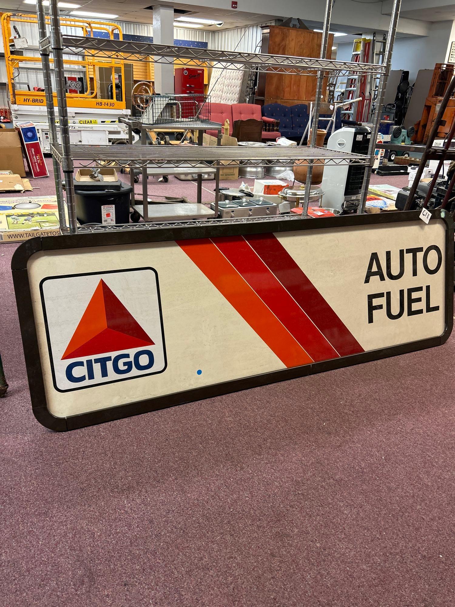 Citgo gas station fuel sign | Proxibid