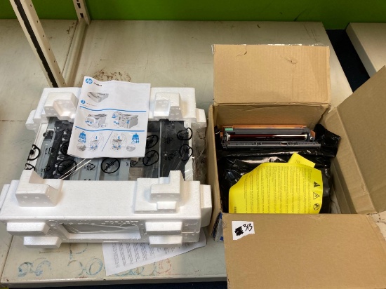 HP printer paper holder and Brother drum unit | Online Auctions | Proxibid