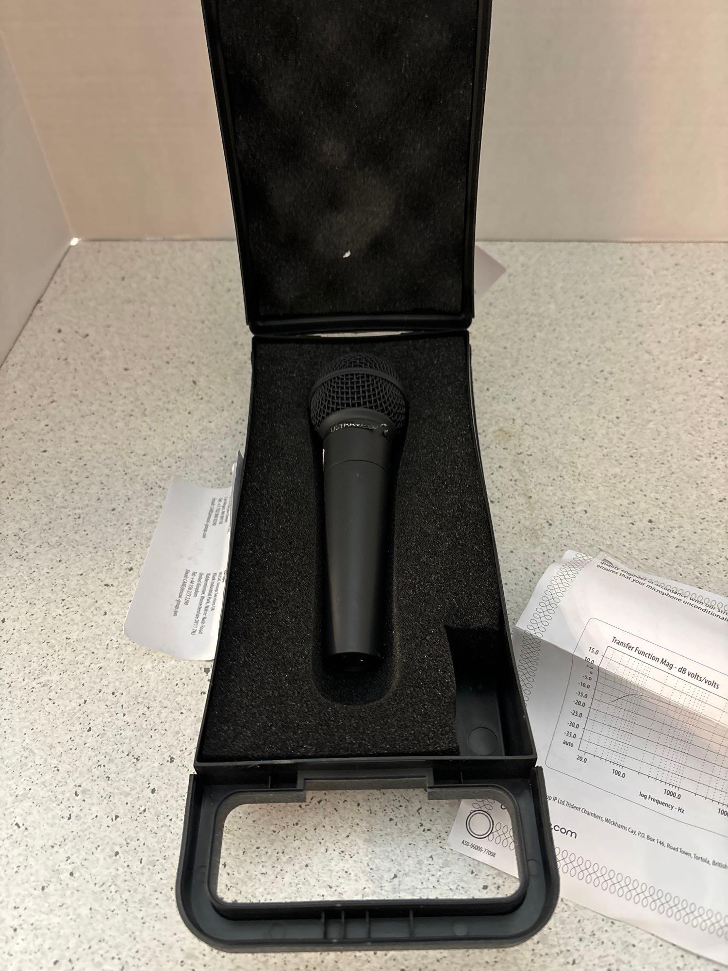 Ultravoice XM8500 Microphone | Proxibid