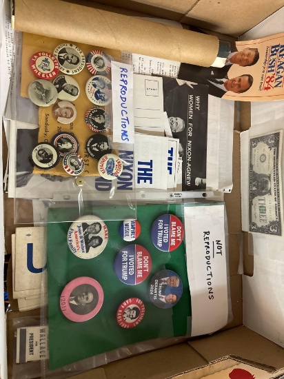Political Paraphernalia Online Auctions Proxibid