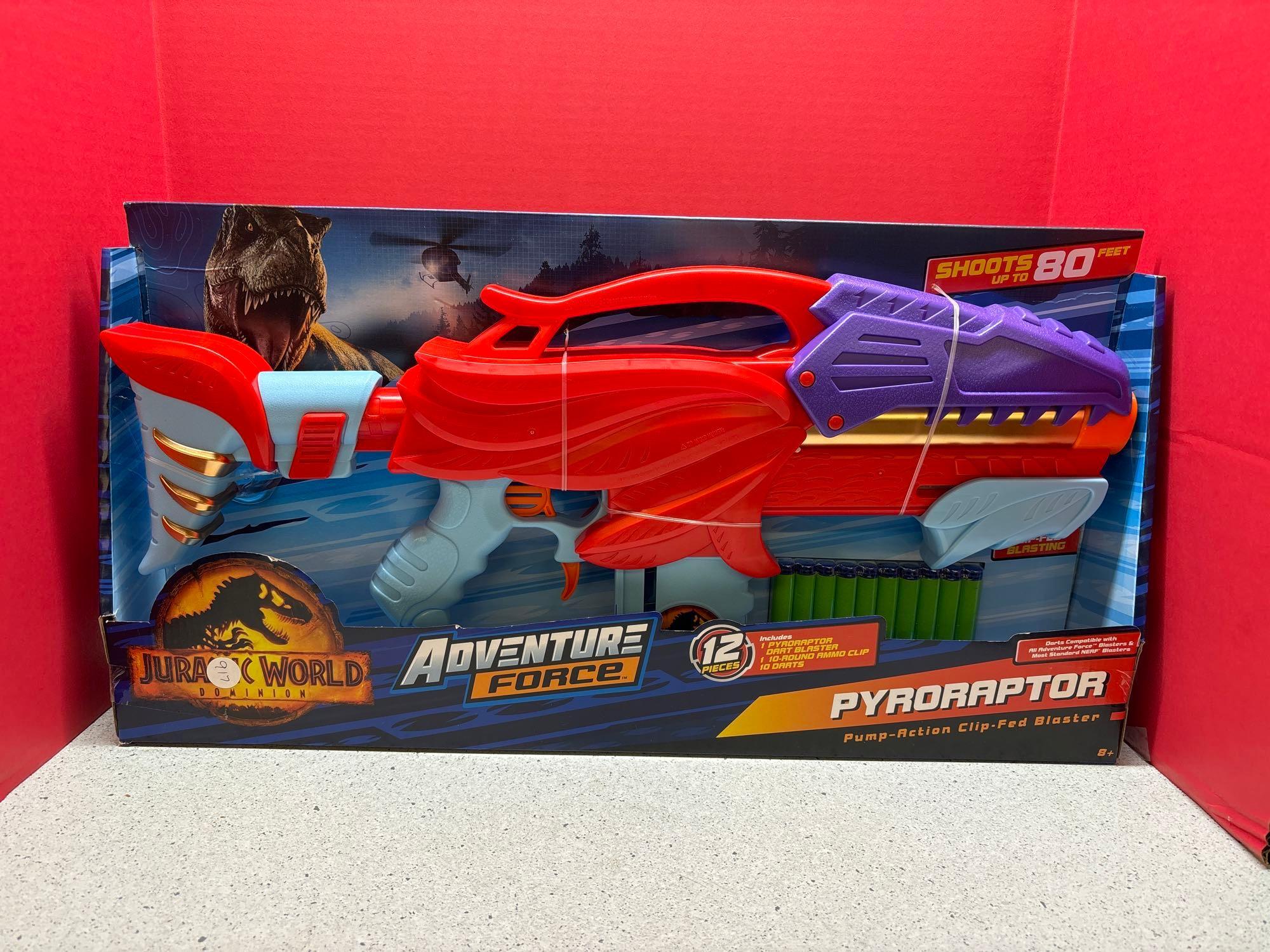 jurassic Park Pyro raptor pump action clip Fed | Proxibid