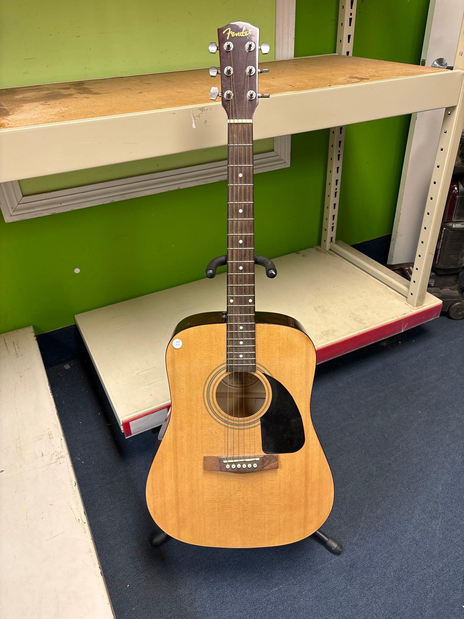 fender acoustics FA ? 100 guitar | Proxibid