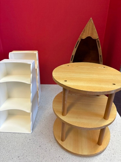 lazy Susan style display spice rack countertop displays and shelves ...