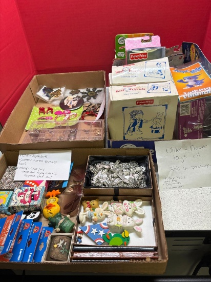 older and newer toys all still in package charms pendants | Online ...