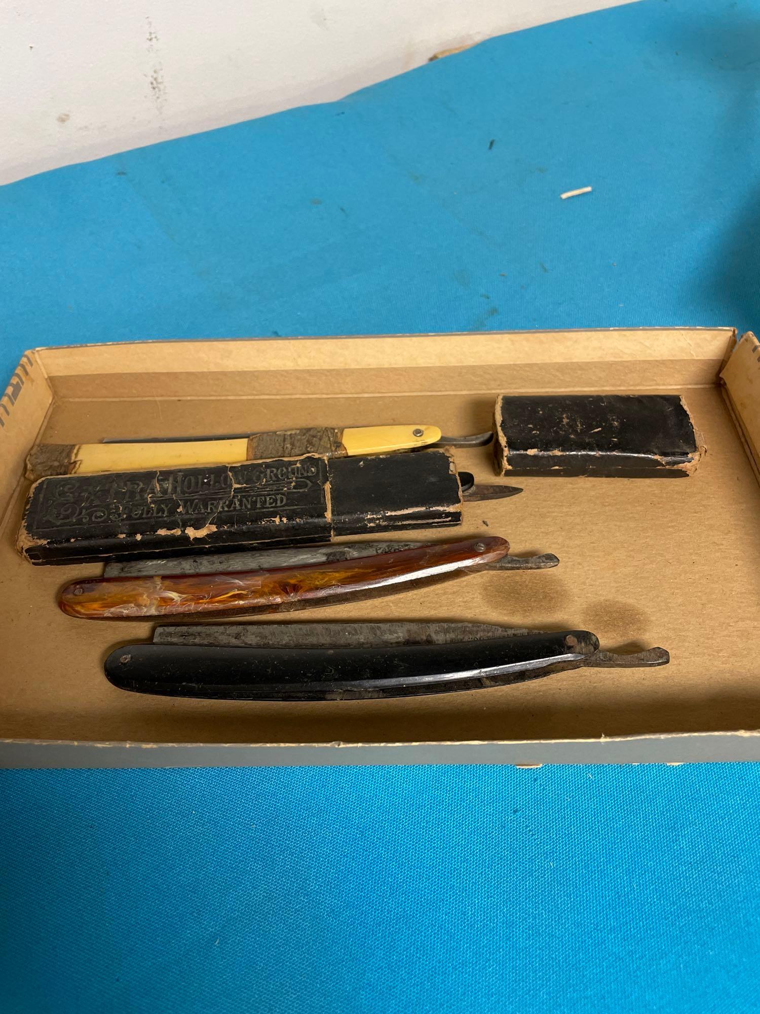 Vintage straight edge, razors | Proxibid