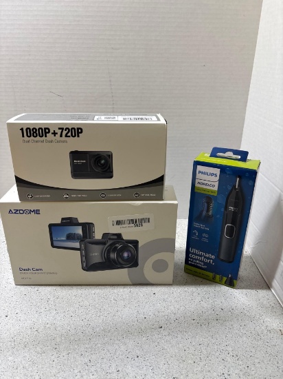 dash Cameras, Norelco nose, ears, and brows trimmer | Estate & Personal ...
