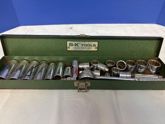 partial SK Tools socket set | Online Auctions | Proxibid