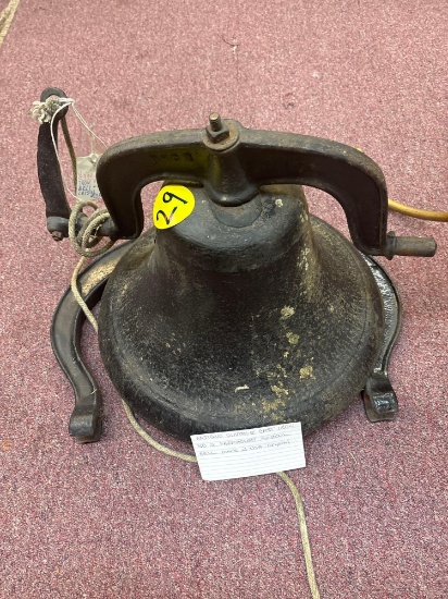 antique vintage cast-iron number two bell | Art, Antiques ...
