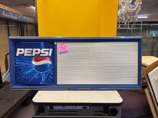 Pepsi menu board vintage with letters | Art, Antiques & Collectibles ...
