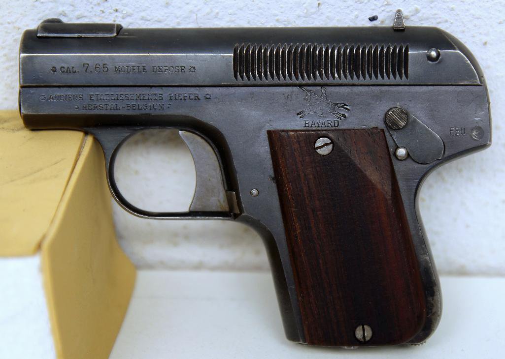 Belgium Pieper Bayard 7.65 Cal. (.32 Auto) | Proxibid