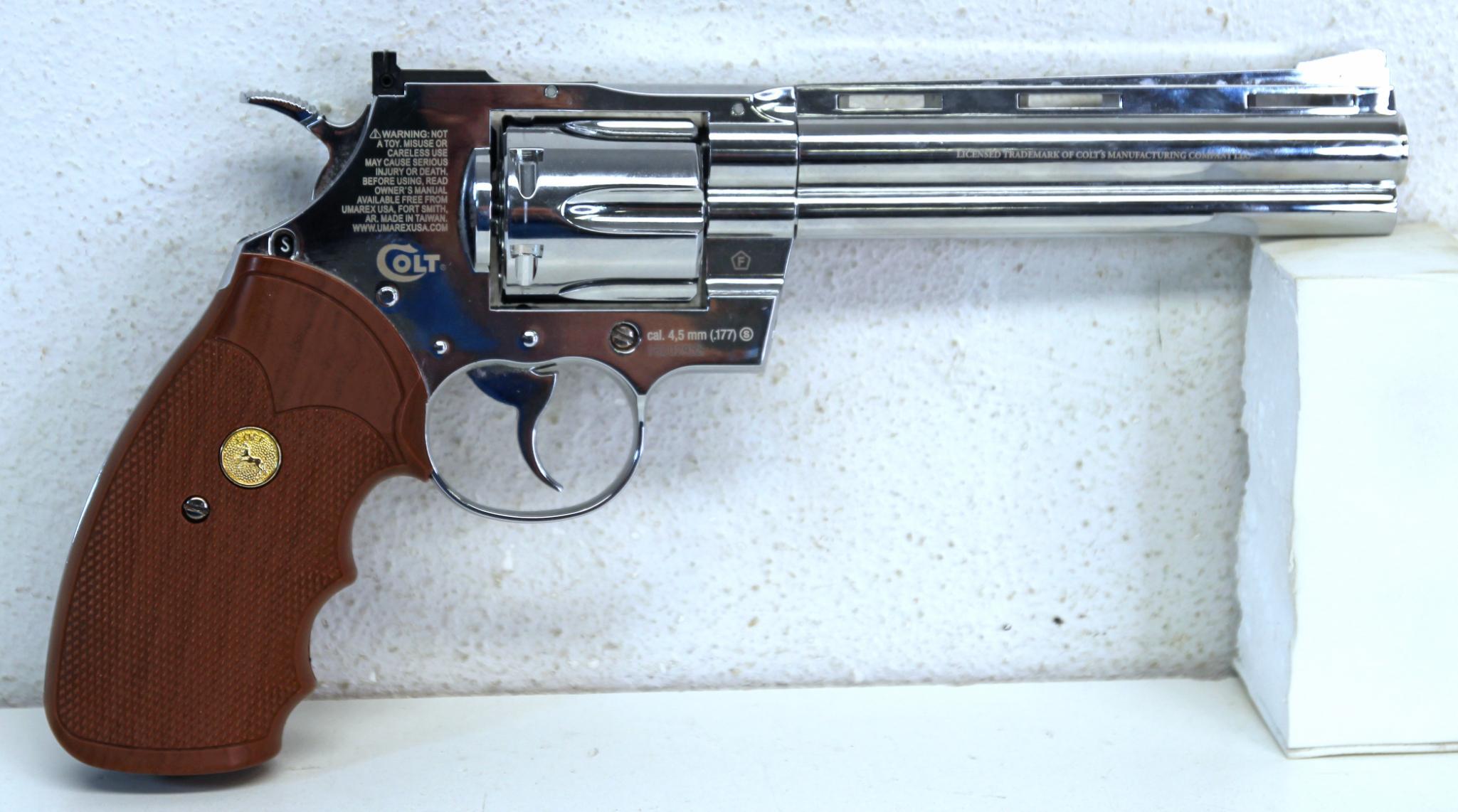 Colt Python .177 Pellet Double Action Revolving | Proxibid