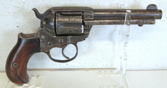 Colt M1877 Lightning .38 Long Colt Double Action Revolver Old Leather ...