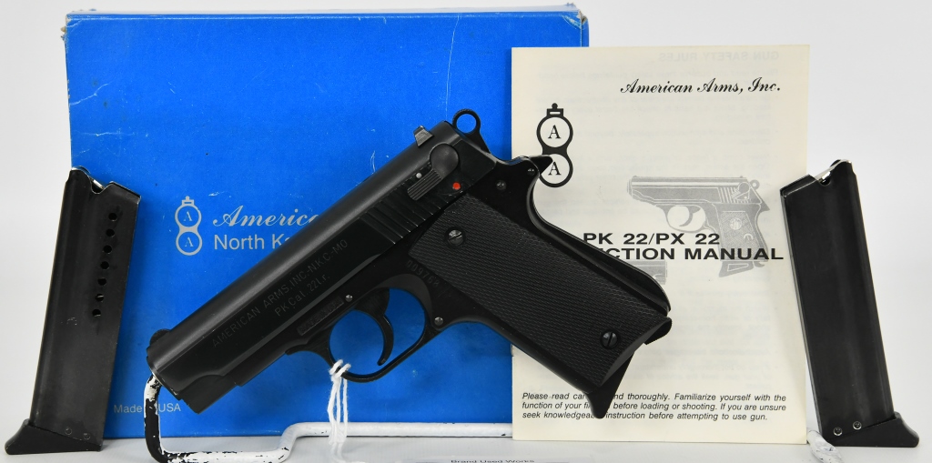 American Arms PK22 Semi Auto Pistol .22 LR | Proxibid