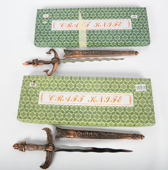 2 New in the Box Craft Knife Fantasy Daggers | Guns & Military ...