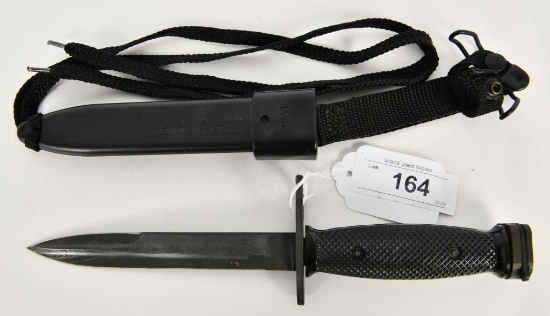 US M7 Imperial Fixed Blade Knife M10 Scabbard | Guns & Military ...