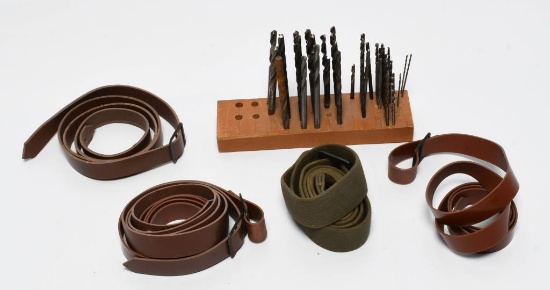 4 Adjustable Size Belts With Drill Bit Set | Heavy Construction ...