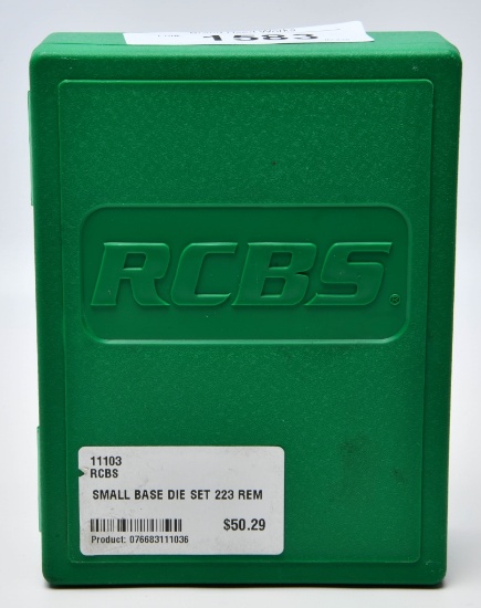 RCBS Small Base Reloading Dies For .223 Rem | Guns & Military Artifacts ...