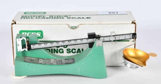 RCBS Model 505 Reloading Powder Scale | Online Auctions | Proxibid