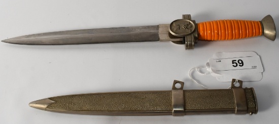 Third Reich Model 1938 German Red Cross Dagger | Guns & Military ...