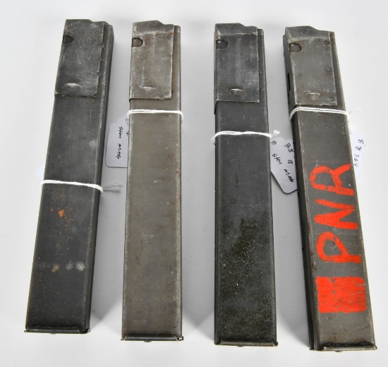 Lot of 4 Sten Surplus Magazines 32 Round | Online Auctions | Proxibid