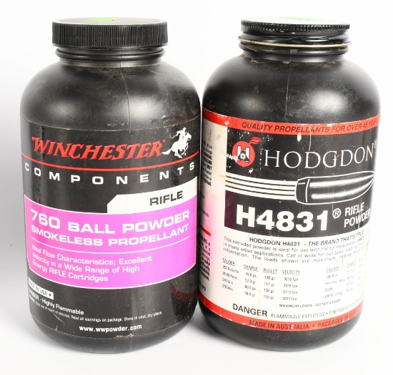 Hodgdon H4831 Rifle Powder & WInchester 760 Ball P | Guns & Military ...