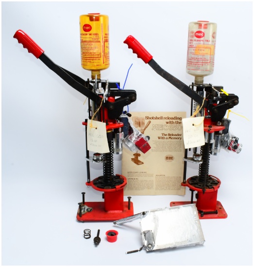 A Pair of MEC 650 Shotshell Reloading Presses, 12 Gauge and 20 Gauge ...