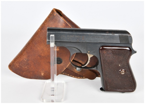 A CZ Model 1945 Semi-Automatic Pistol, dated 1946, with Holster and ...