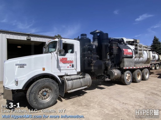 2013 Vactor HXX PD Excavator on 2013 Kenworth T800 Chassis, truck 605 ...