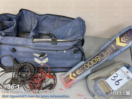 Radio Detection RD 8000 high precision cable and pipe locator wand w ...