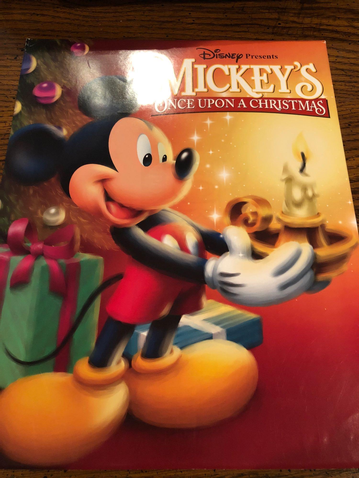 Mickeys Once Upon A Christmas Dvd