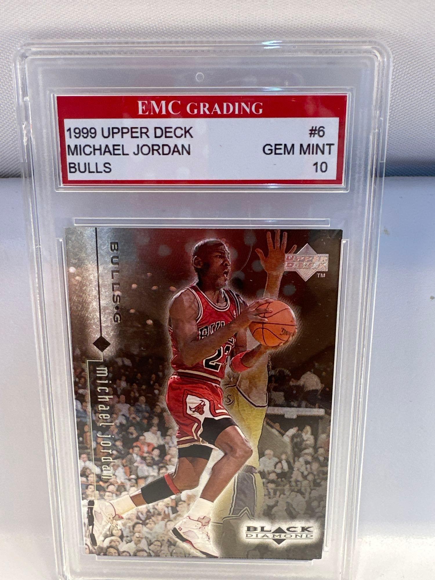 Micheal Jordan Gem 10 Graded Card Chicago Bulls | Proxibid