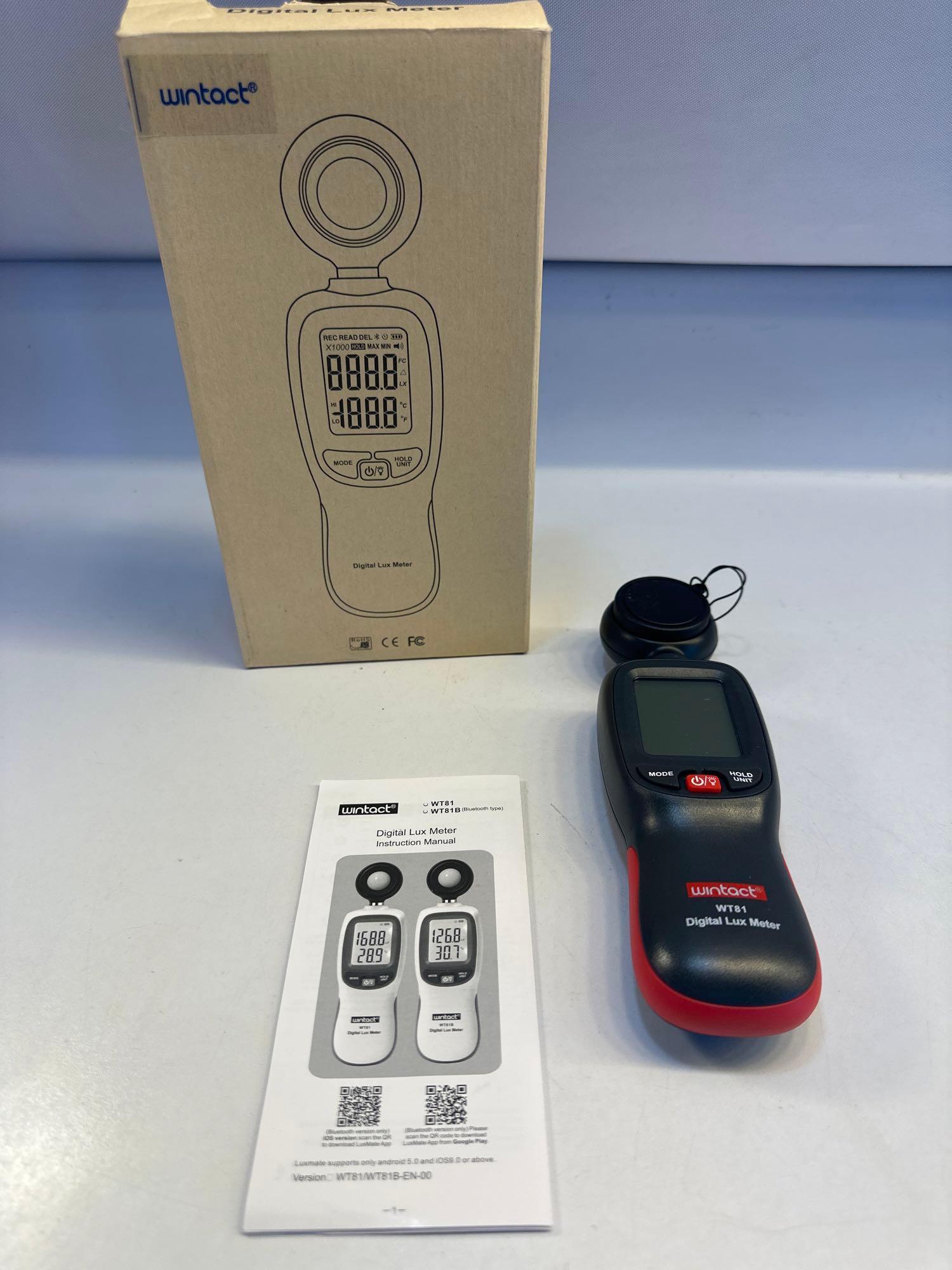 New Digital Lux Meter In Box | Proxibid
