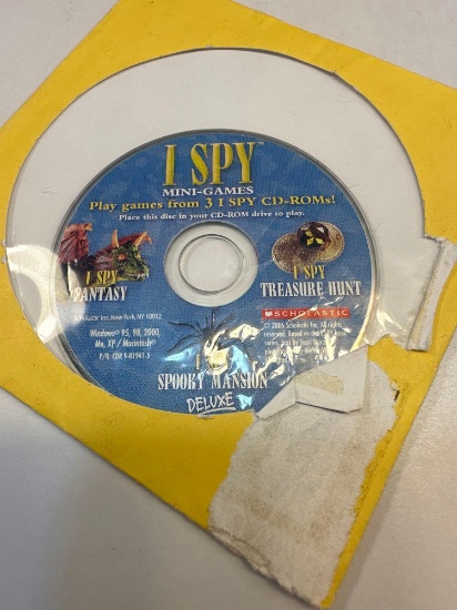 I Spy Mini-Games CD ROM for Computer Windows 95 | Art, Antiques ...