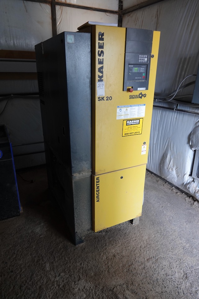 KAESER SK20 INDUSTRIAL AIR COMPRESSOR | Proxibid
