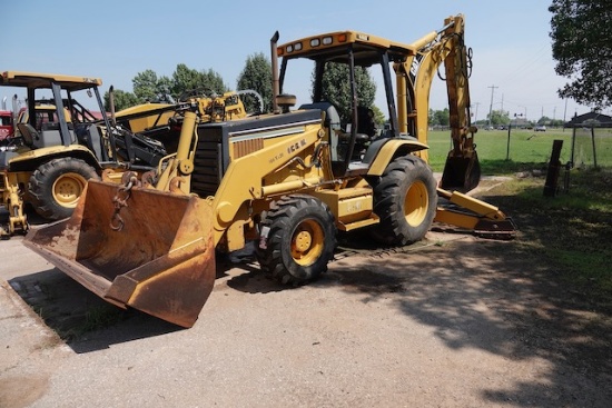CATERPILLAR 446D 4X4 LOADER/BACKHOE EXTENDABLE BOOM 24” DIGGING BUCKET ...